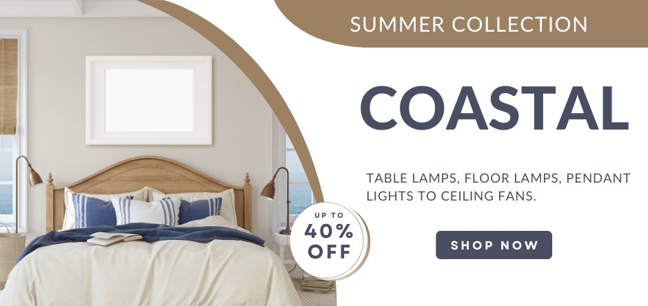 Coastal Lighting Style – Cosmo Lighting Kensington