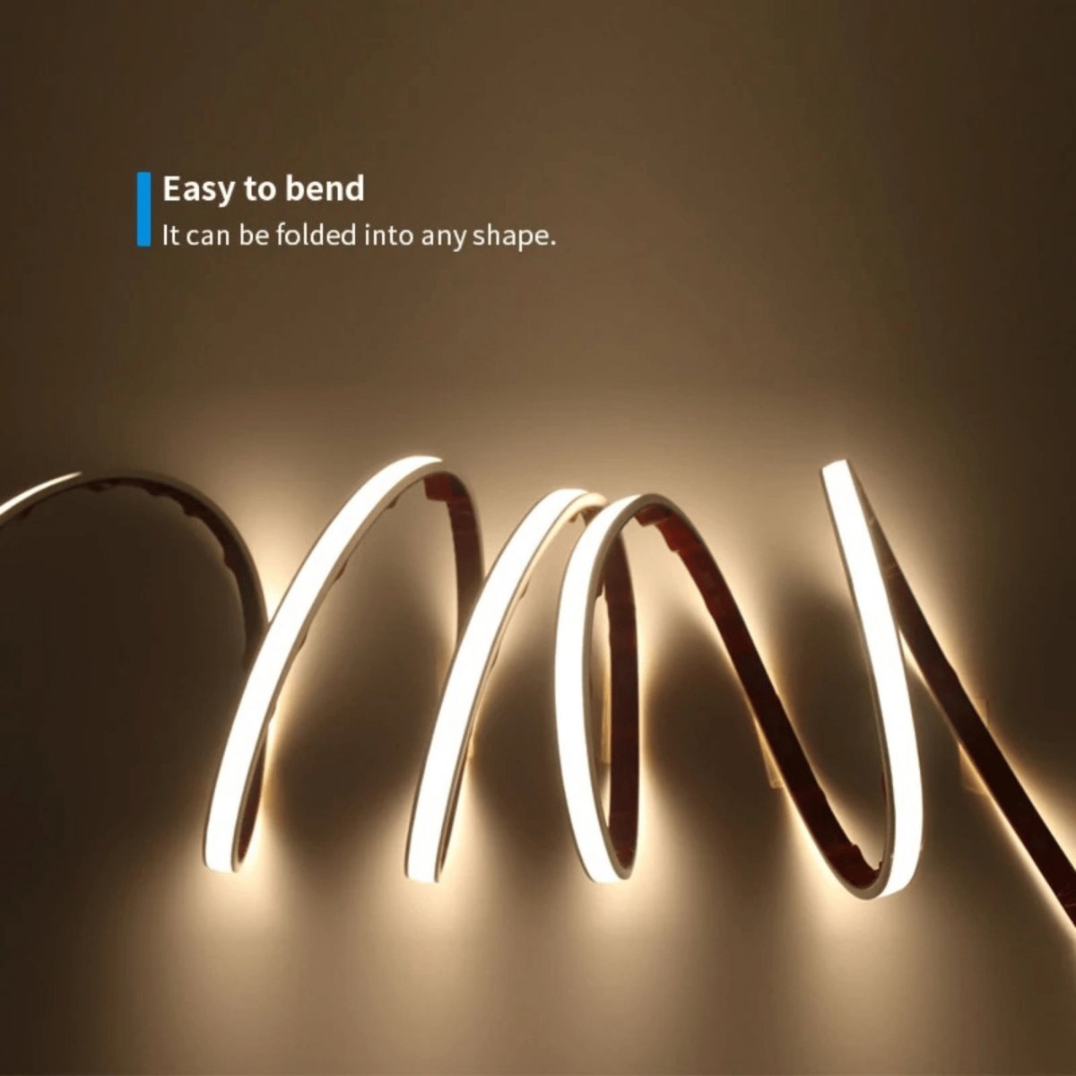 10mm | 10W/m 3000ºK | IP68 | COB Dot Free LED Strip Light – Cosmo ...