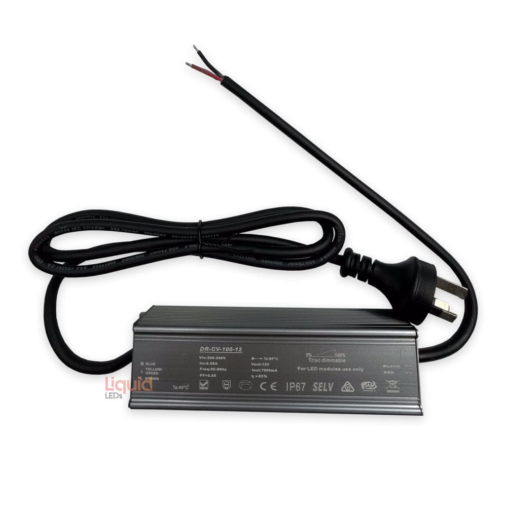 12 Volt DC 100W Dimmable Constant Voltage LED Driver – Cosmo Lighting ...