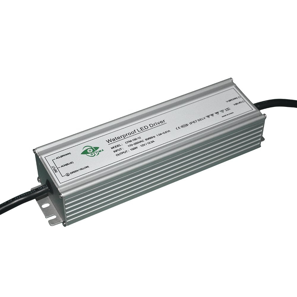 12v 150w Waterproof IP67 LED Driver LED Power Supply – Cosmo Lighting ...