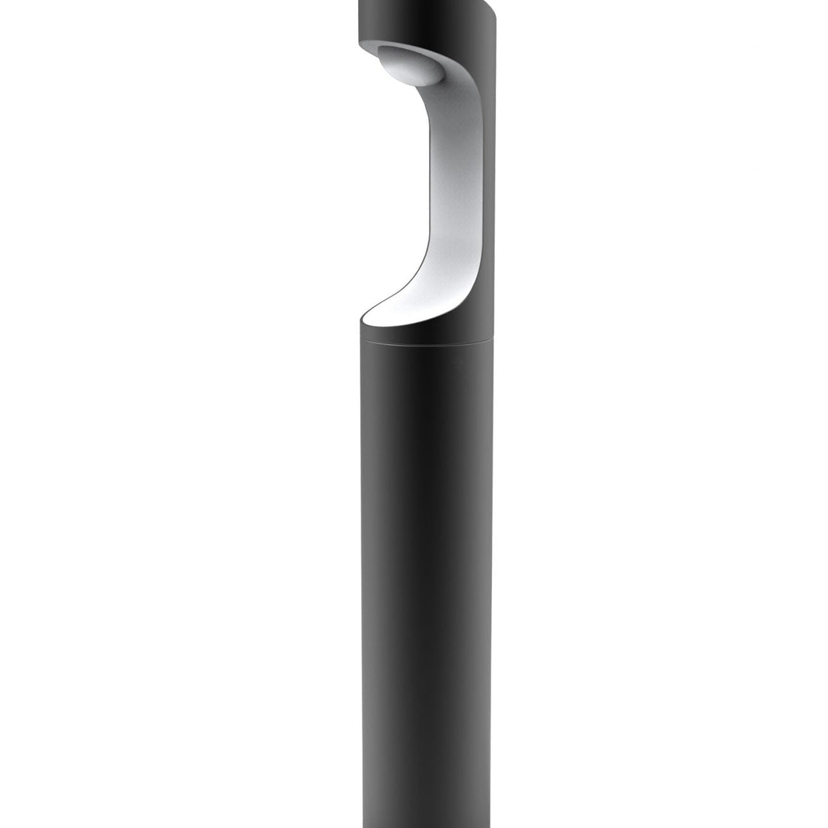 9w LED Bollard Light Black Medium – Cosmo Lighting Kensington
