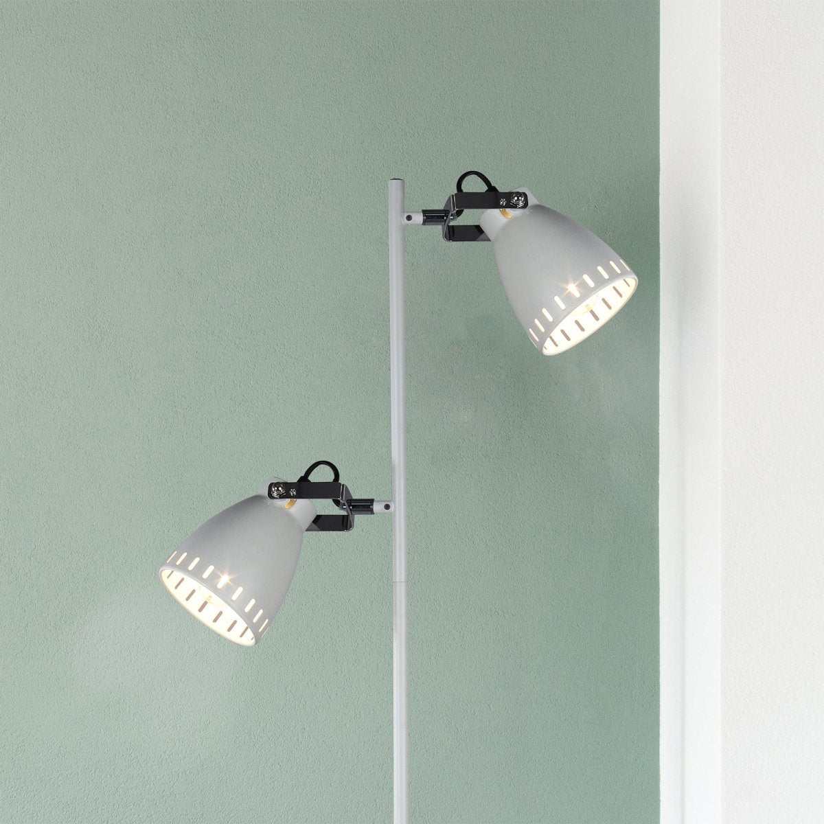 Audrey Floor Lamp - White – Cosmo Lighting Kensington