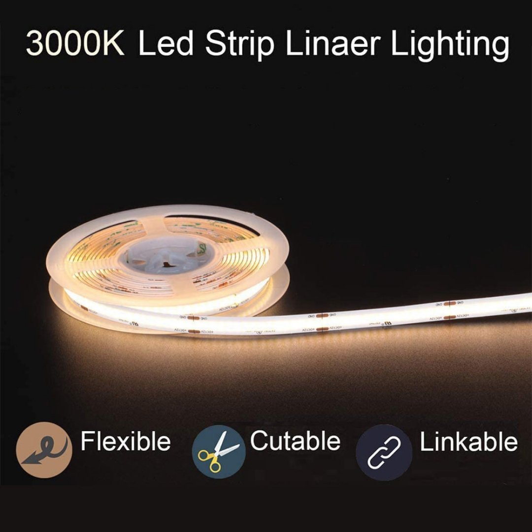 DIY 5 meter Warm White LED Strip Lighting Kit Strip light Dropli ...