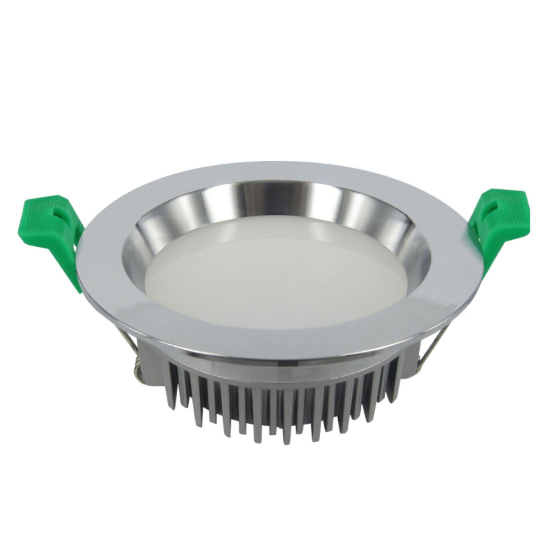 DL110C 13W Tri-Colour Dimmable Aluminium LED Downlight 90mm cut out ...