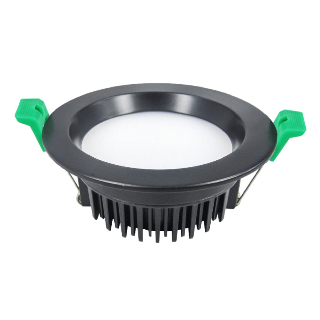 DL110C 13W Tri-Colour Dimmable Aluminium LED Downlight 90mm cut out ...