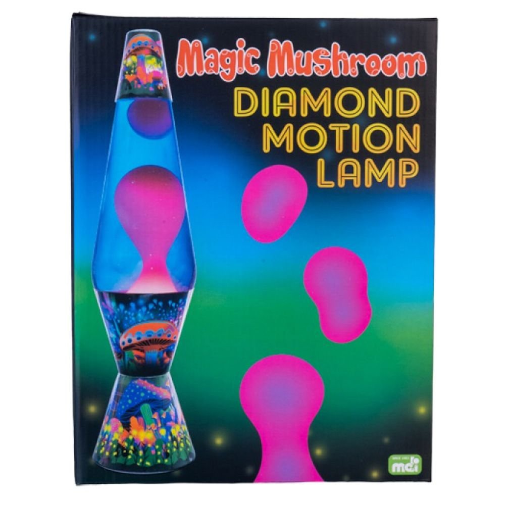 Magic Mushroom Diamond Motion Lava Lamp – Cosmo Lighting Kensington