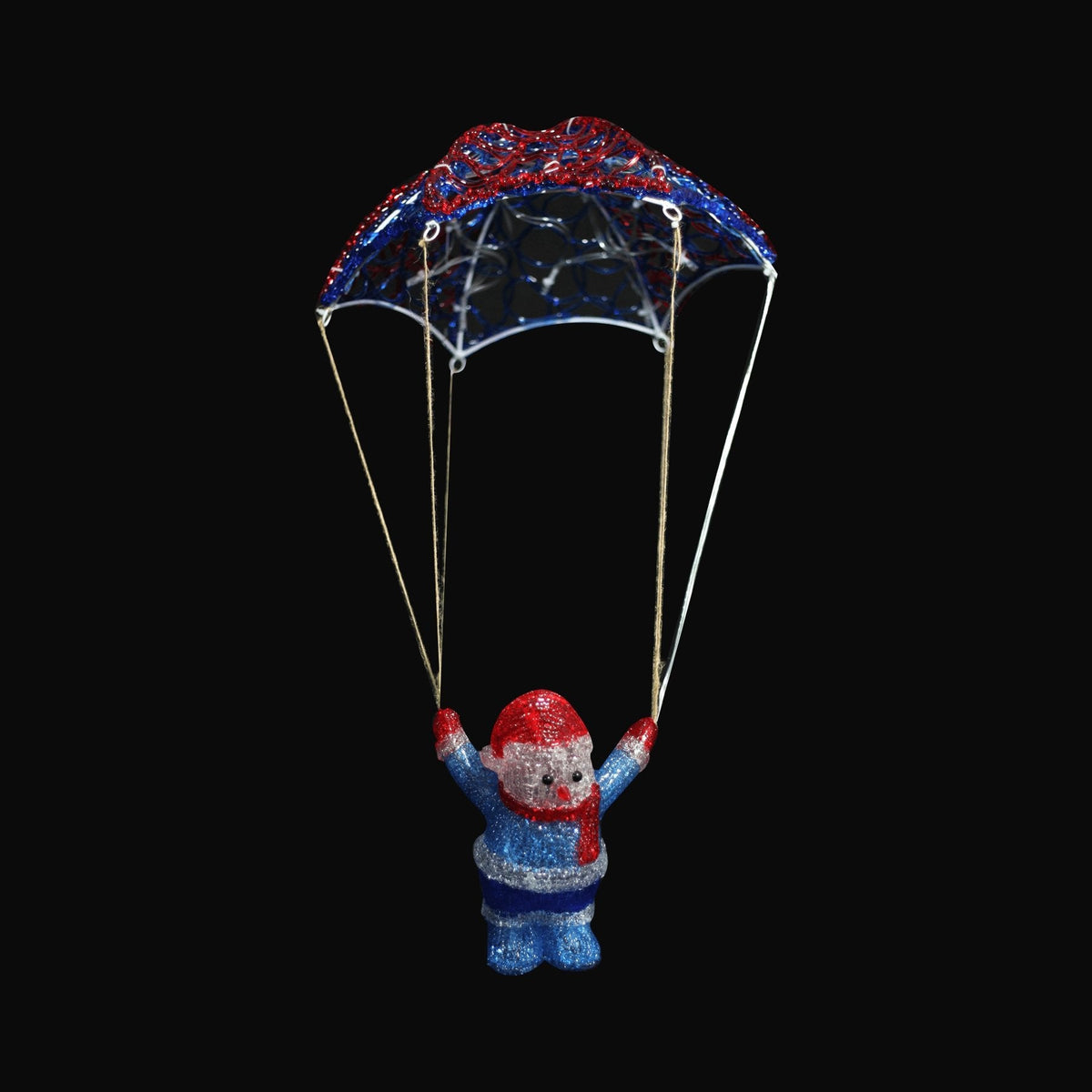 Acrylic Parachuting Snowman - H60cm – Cosmo Lighting Kensington