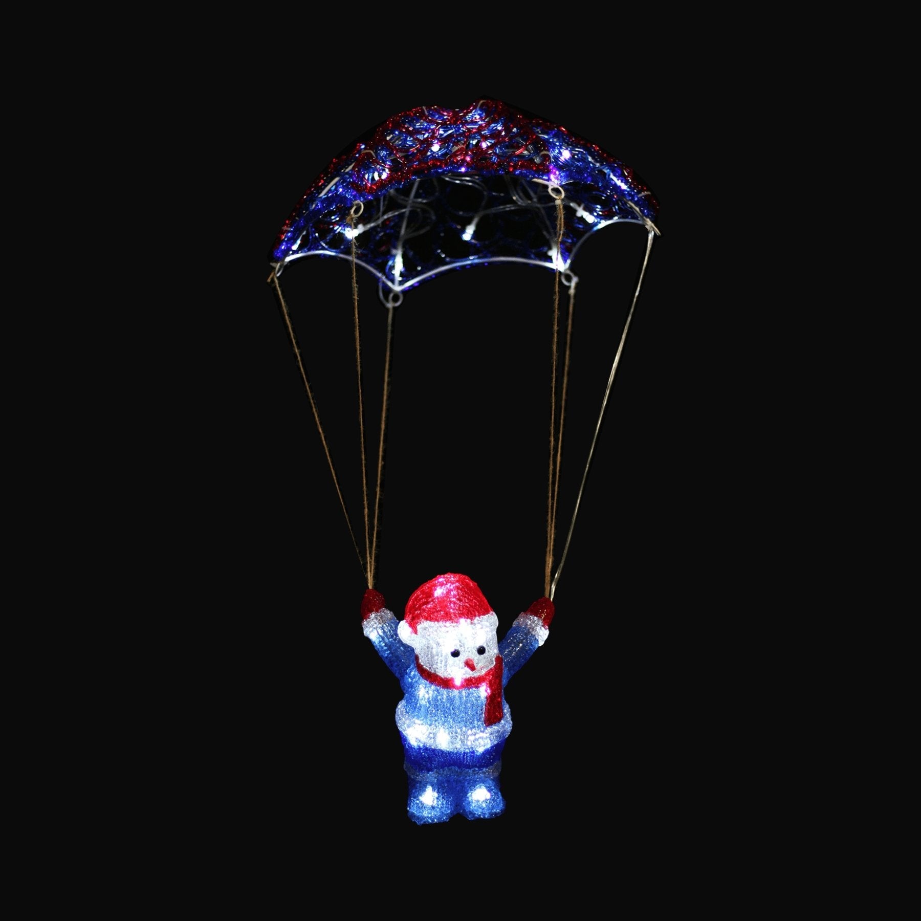 Acrylic Parachuting Snowman - H60cm – Cosmo Lighting Kensington