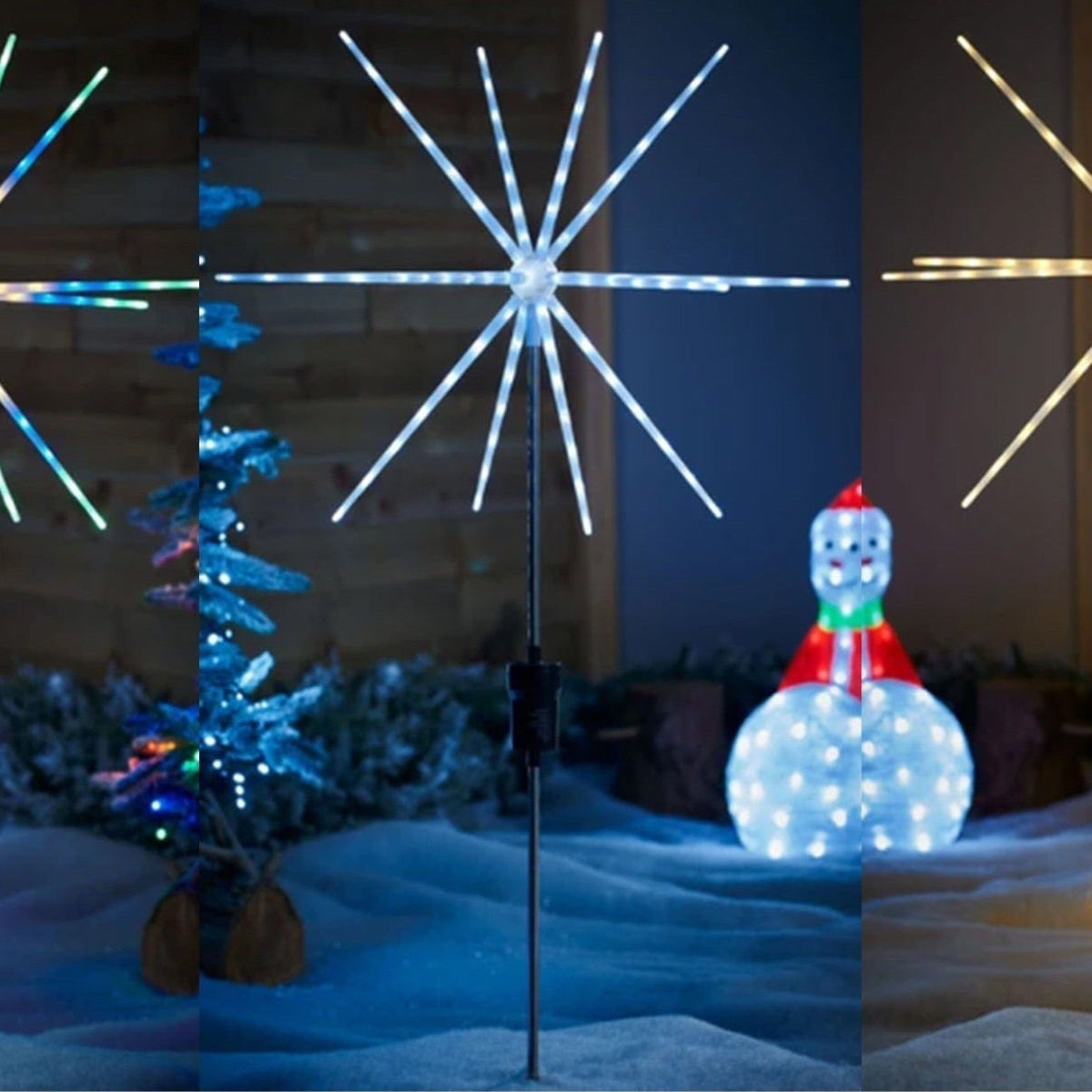 Solar Powered Starburst Pathway Stake Light – Cosmo Lighting Kensington